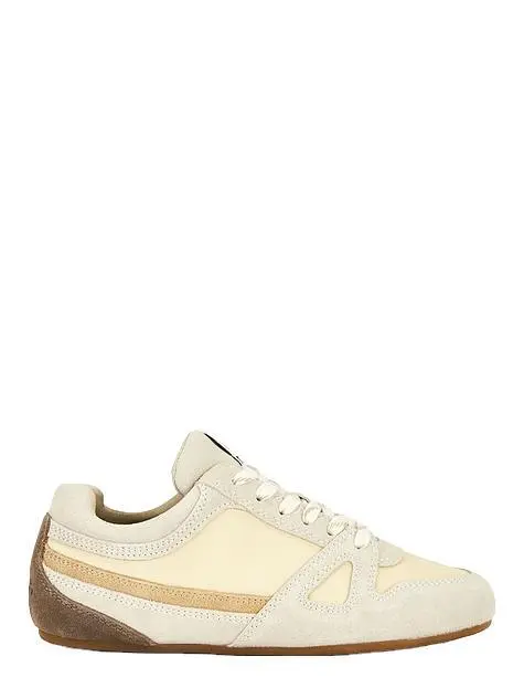 Isabel Marant Senny Low Top Sneakers - Sahara & Chalk