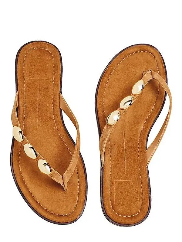 Dolce Vita Juny Thong Sandals - Teak