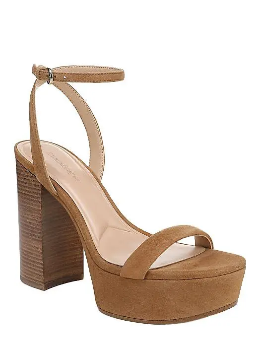 FAVORITE DAUGHTER Ankle-strap Platform Sandals - Neutral
