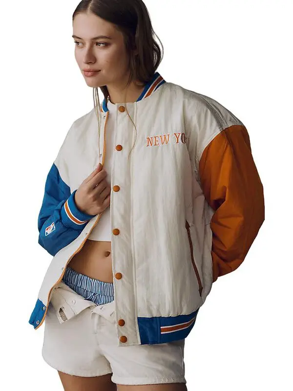 Terez Nba Bomber Jacket - Knicks