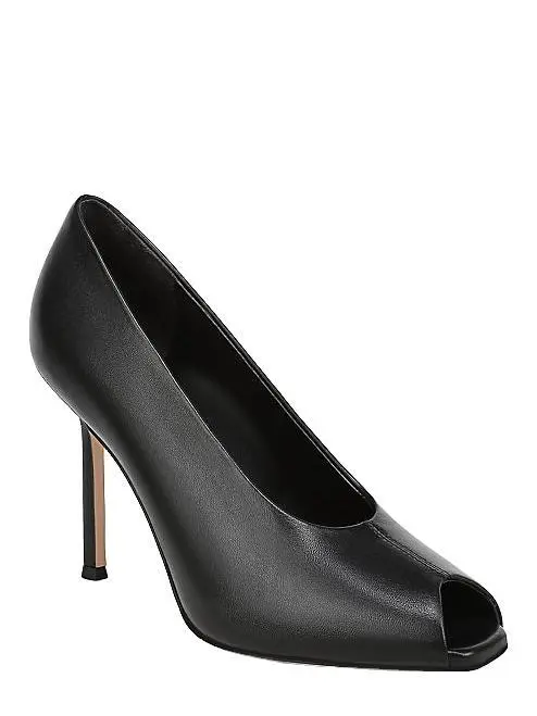 FAVORITE DAUGHTER Yara Peep-toe Pumps - Black
