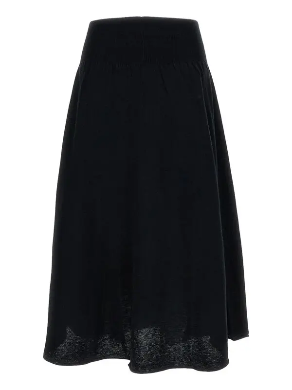EXTREME CASHMERE X Skirt No. 470 Seduce - Black
