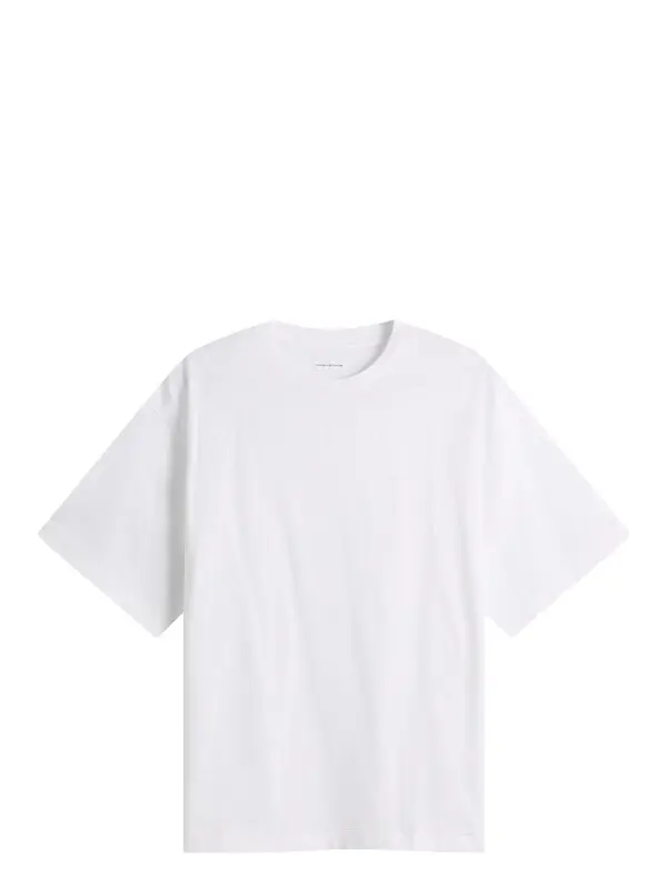 KAPTAIN SUNSHINE Suvin Cotton Short Sleeve T-shirt - White