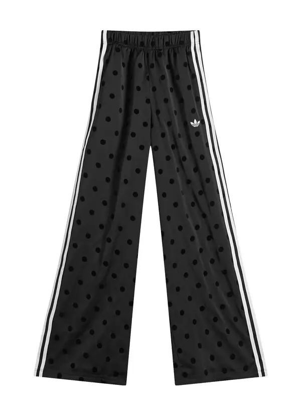Adidas Polka Dot Firebird Track Pants - Black