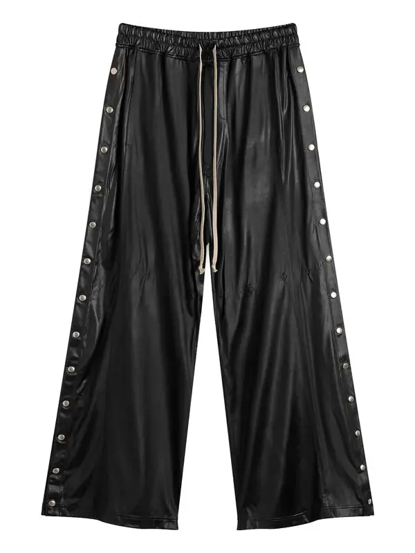 Rick Owens Wide Pusher Pants - Black