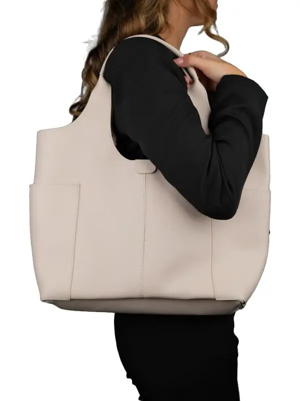 PROLOGUE SHOES Amaya Shoulder Bag - Cream