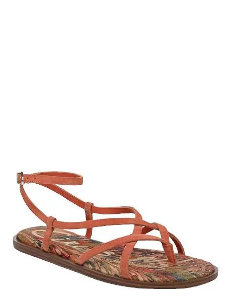 CIRCUS NY BY SAM EDELMAN Dakota Ankle Strap Sandal - Sunbaked Orange