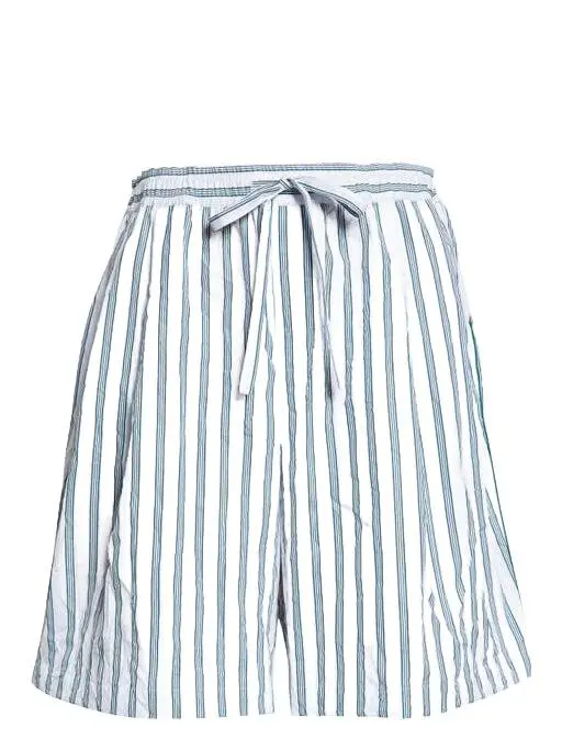 Dolce & Gabbana Striped Crinkled Poplin Bowling Shorts - S8051 Rigato