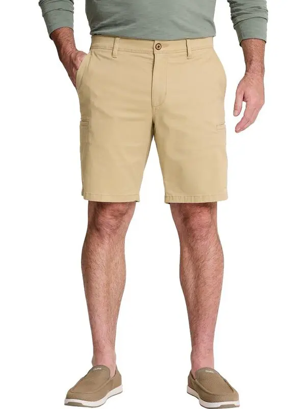 Tommy Bahama Boracay Island Cargo Chino Shorts - Stone Khaki