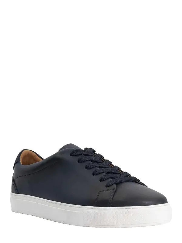 Dune London Trevons Low Top Sneaker - Navy