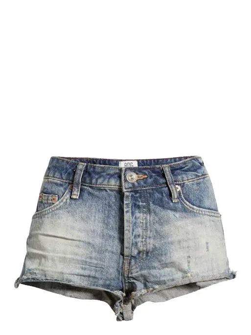 BDG URBAN OUTFITTERS Minnie Denim Shorts - Mid Vintage