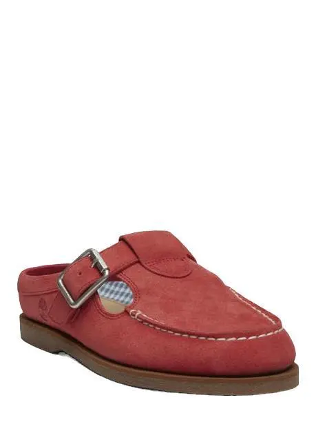 Timberland Classic Boat Mule - Medium Red Suede
