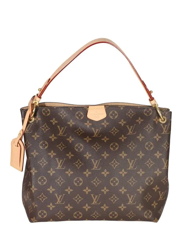 LOUIS VUITTON Monogram Canvas Graceful Pm - Brown