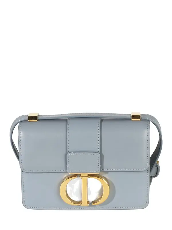 Dior Micro 30 Montaigne Flap Bag - Blue