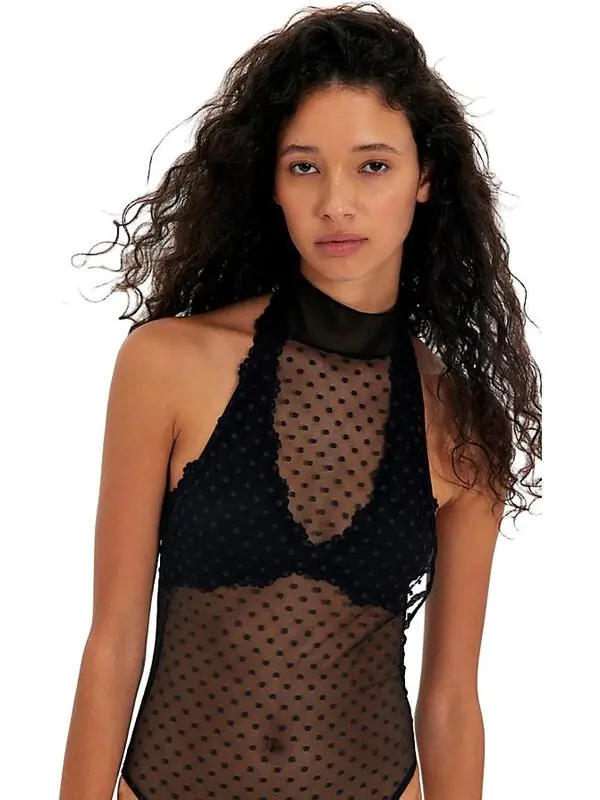 Only Hearts Rita Bodysuit - Black