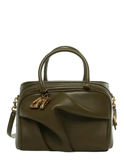 Marc Jacobs Small Bauletto Wave Satchel - Olive