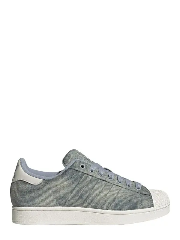 Adidas Superstar Ii Denim Sneakers - Halo Silver/core White