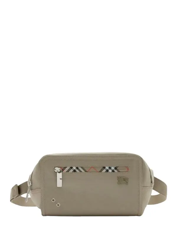 Burberry Check Storm Belt Bag - Taupe