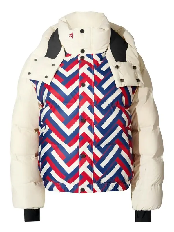 Perfect Moment Moment Puffer Jacket - Waffle-red