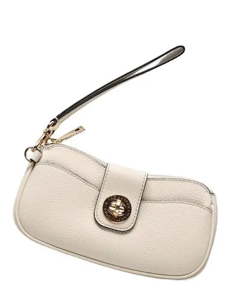 Marc Jacobs Signet Turnlock Wristlet - Marshmallo