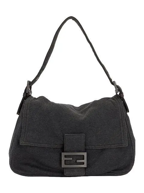FWRD RENEW Fendi Mama Baguette Shoulder Bag - Black
