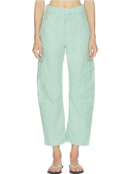 Citizens Of Humanity Marcelle Cargo Pants - Mint