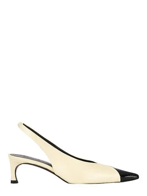 ROTATE BY BIRGER CHRISTENSEN Slingback Stiletto Heel Pumps - Neutral