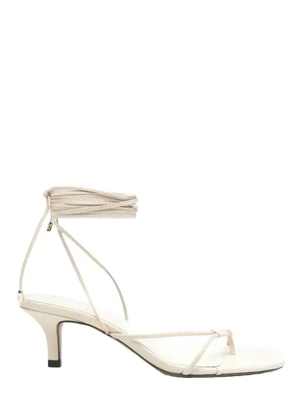 Patrizia Pepe Tie-fastening Sandals - Neutrals