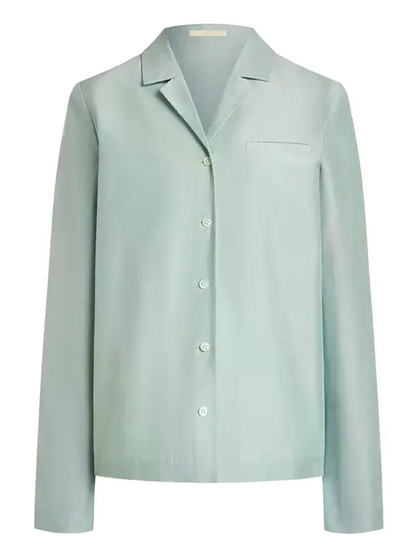 12 STOREEZ Simone Buttoned Shirt - Green