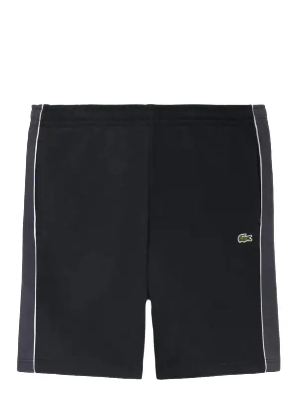Lacoste Logo Detail Drawstring Shorts - Blue