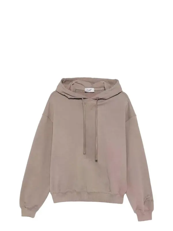 PENCE 1979 Paolo Drawstring Hoodie - Brown