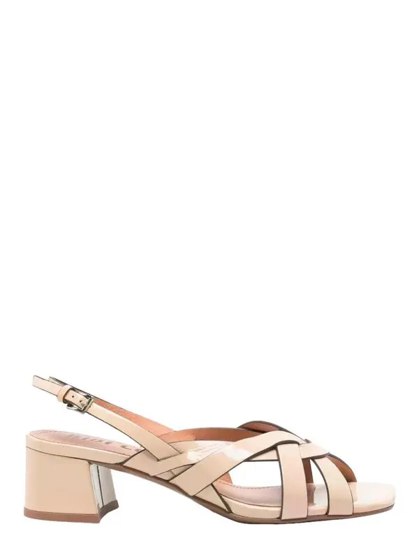 BIBI LOU Square-toe Sandals - Neutrals