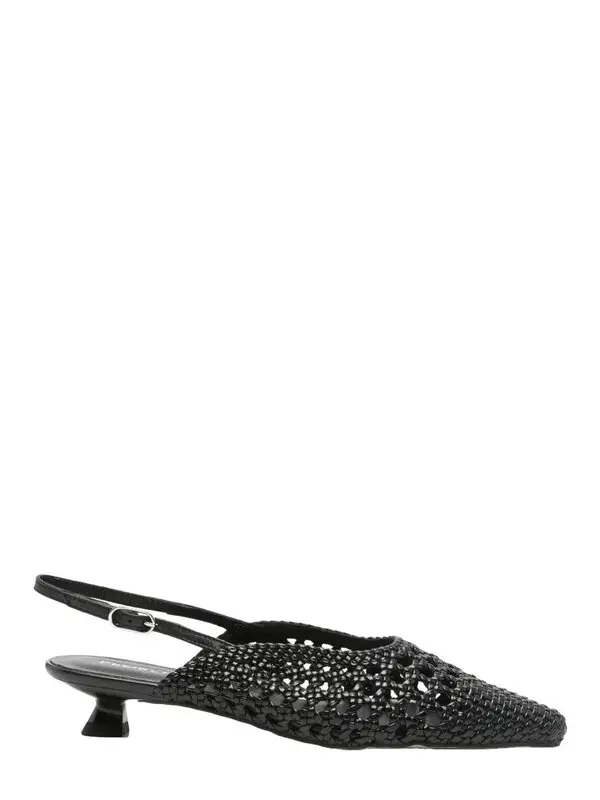 PEDRO MIRALLES Pointed-toe Mules - Black