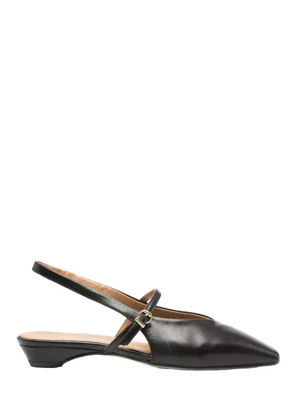 PEDRO MIRALLES Square-toe Mules - Black