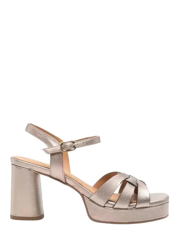 PEDRO MIRALLES Sqaure-toe Platform Sandals - Neutrals