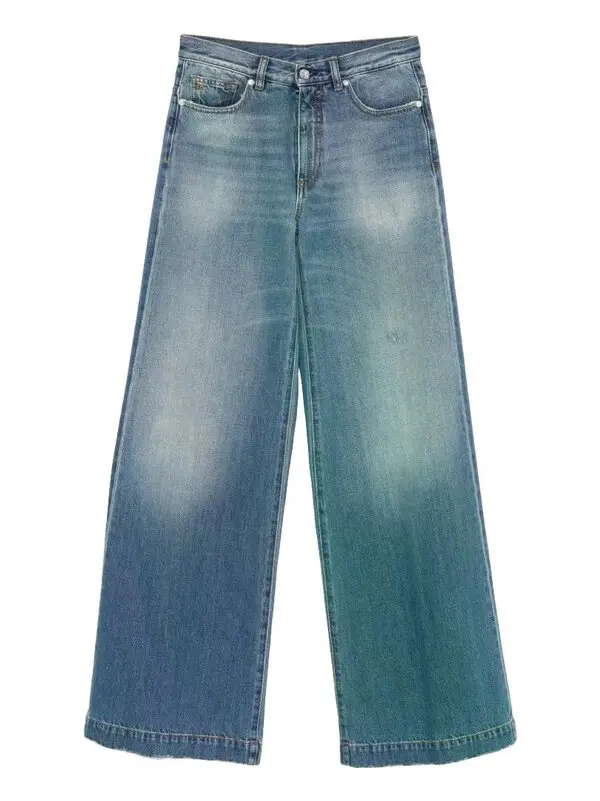 NINE:INTHE:MORNING Nadia Button-fastening Jeans - Blue