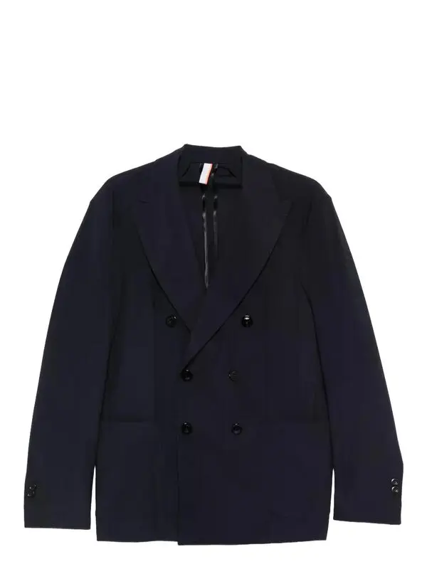 PMDS PREMIUM MOOD DENIM SUPERIOR Double-breasted Blazer - Blue