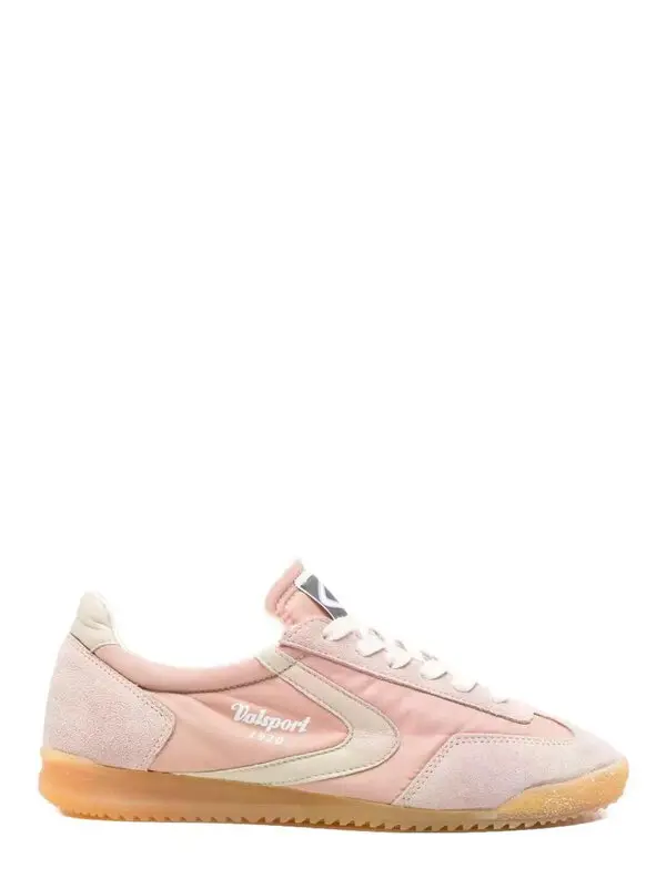 VALSPORT Suede Panelled Sneakers - Pink