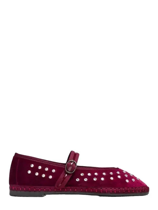 FLABELUS Mae Ballet Flats - Red