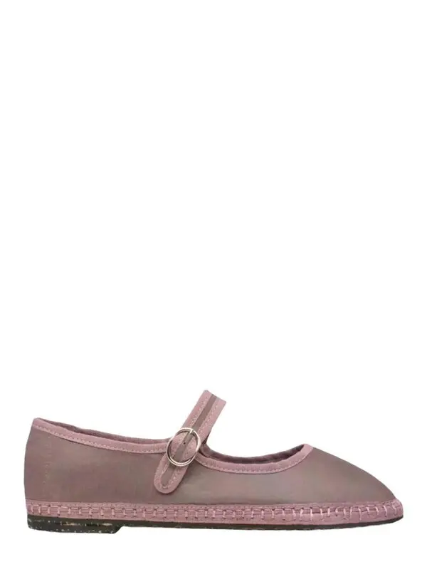 FLABELUS Sula Buckle-strap Ballerina Flats - Pink