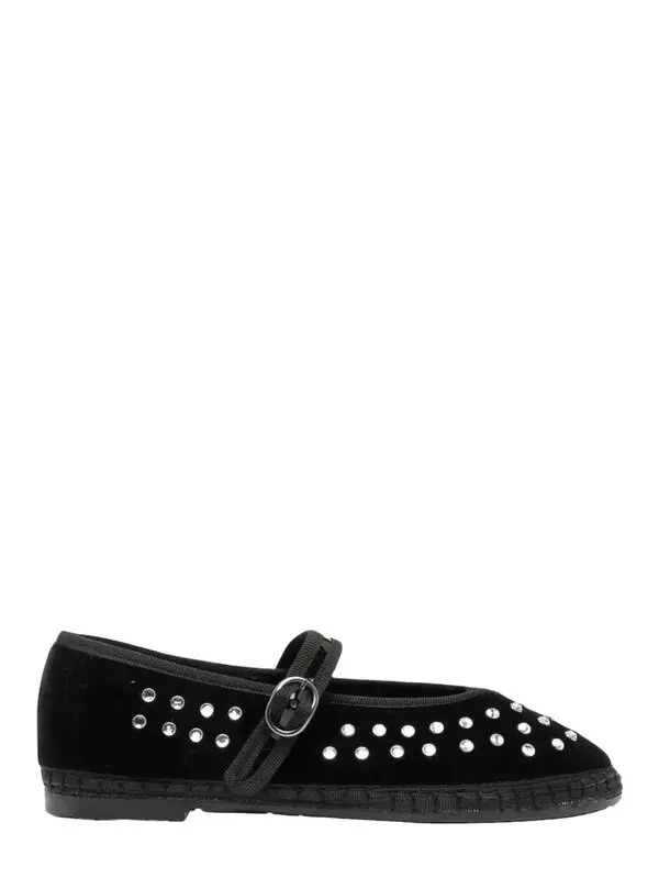 FLABELUS Mae Ballerina Flats - Black