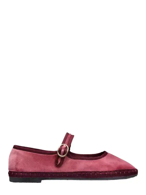 FLABELUS O'brien Buckle-strap Ballerinas - Pink