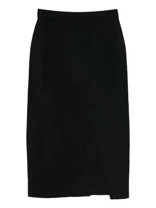 AROVESCIO Midi Skirt - Black