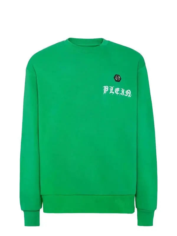 Philipp Plein Logo Sweatshirt - Green