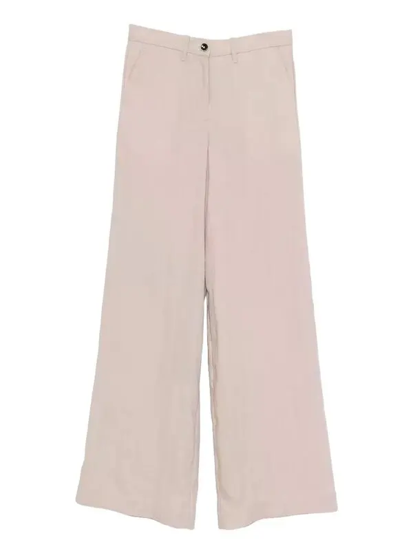 NINE:INTHE:MORNING Karen Palazzo Pants - Neutrals