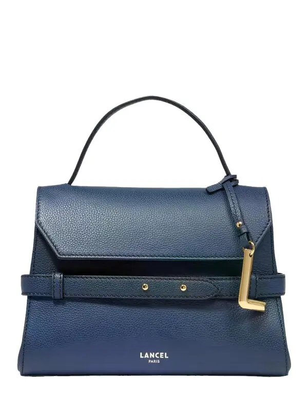 LANCEL Faubourg Top-handle Leather Bag - Blue