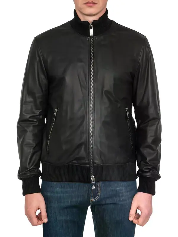 Pal Zileri Zip-up Jacket - Black
