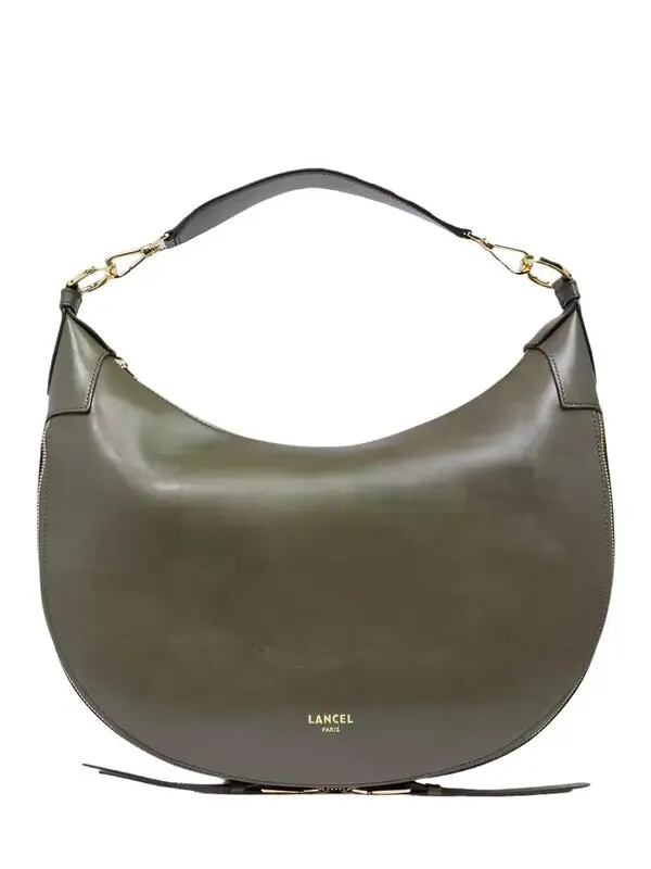 LANCEL Small Leather Shoulder Bag - Green