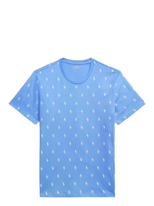 Polo Ralph Lauren All-over Pony-pattern T-shirt - Blue