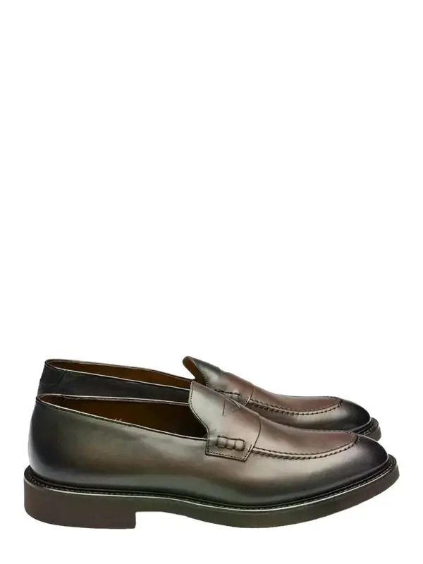 DOUCAL'S Leather Loafers - Brown